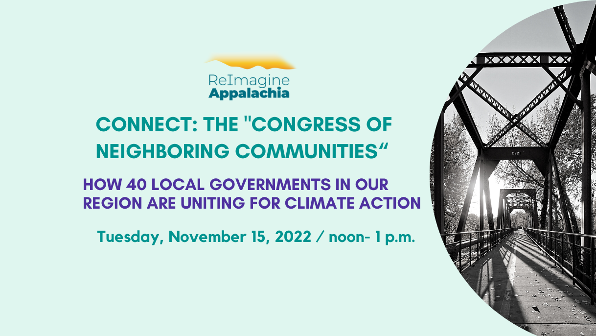 CONNECT: HOW 40 LOCAL GOVERNMENTS IN OUR REGION ARE UNITING FOR CLIMATE ...