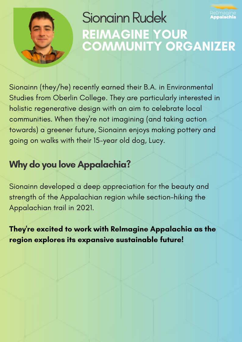Meet Our Summer 2023 Interns! - ReImagine Appalachia