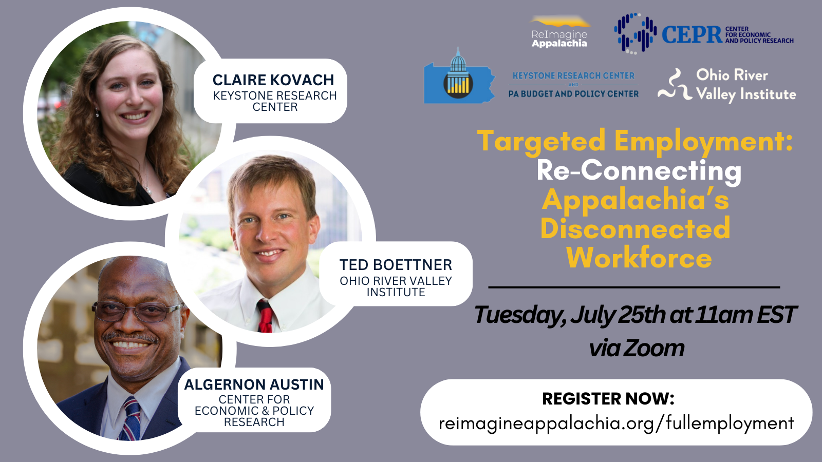 Targeted Employment – Re-Connecting Appalachia’s Disconnected Workforce ...