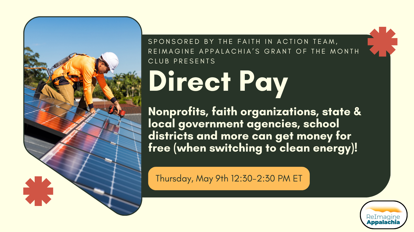 Grant of the Month: Direct Pay - ReImagine Appalachia